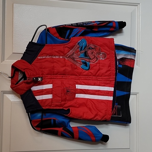 Spiderman | Matching Sets | Spiderman Vest And Long Sleeved Shirt ...